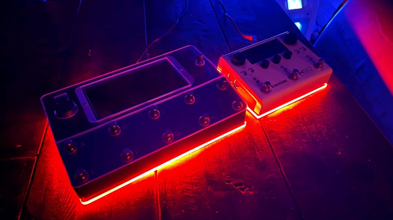 Custom LED Platforms for Your Pedalboard - Etsy