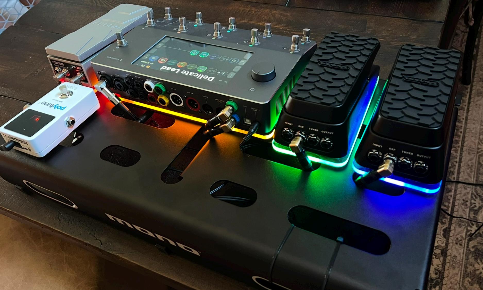 Custom LED Platforms for Your Pedalboard - Etsy