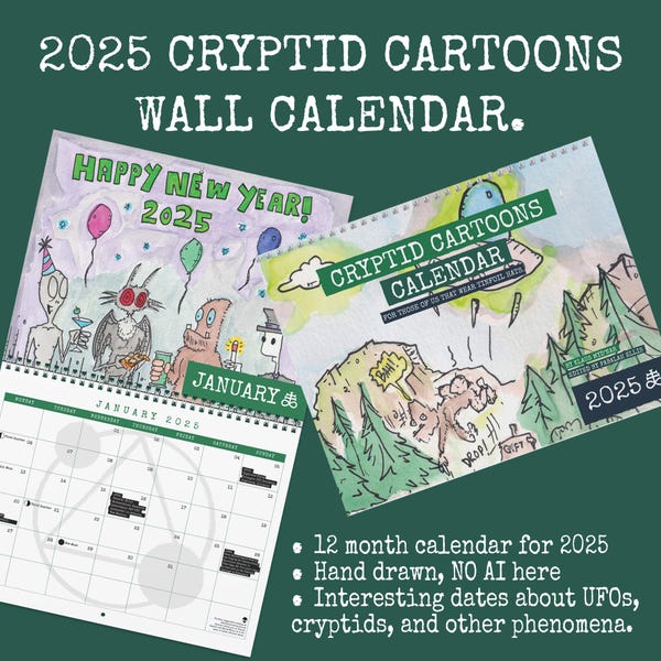 2025 Cartoon Calendar - Etsy