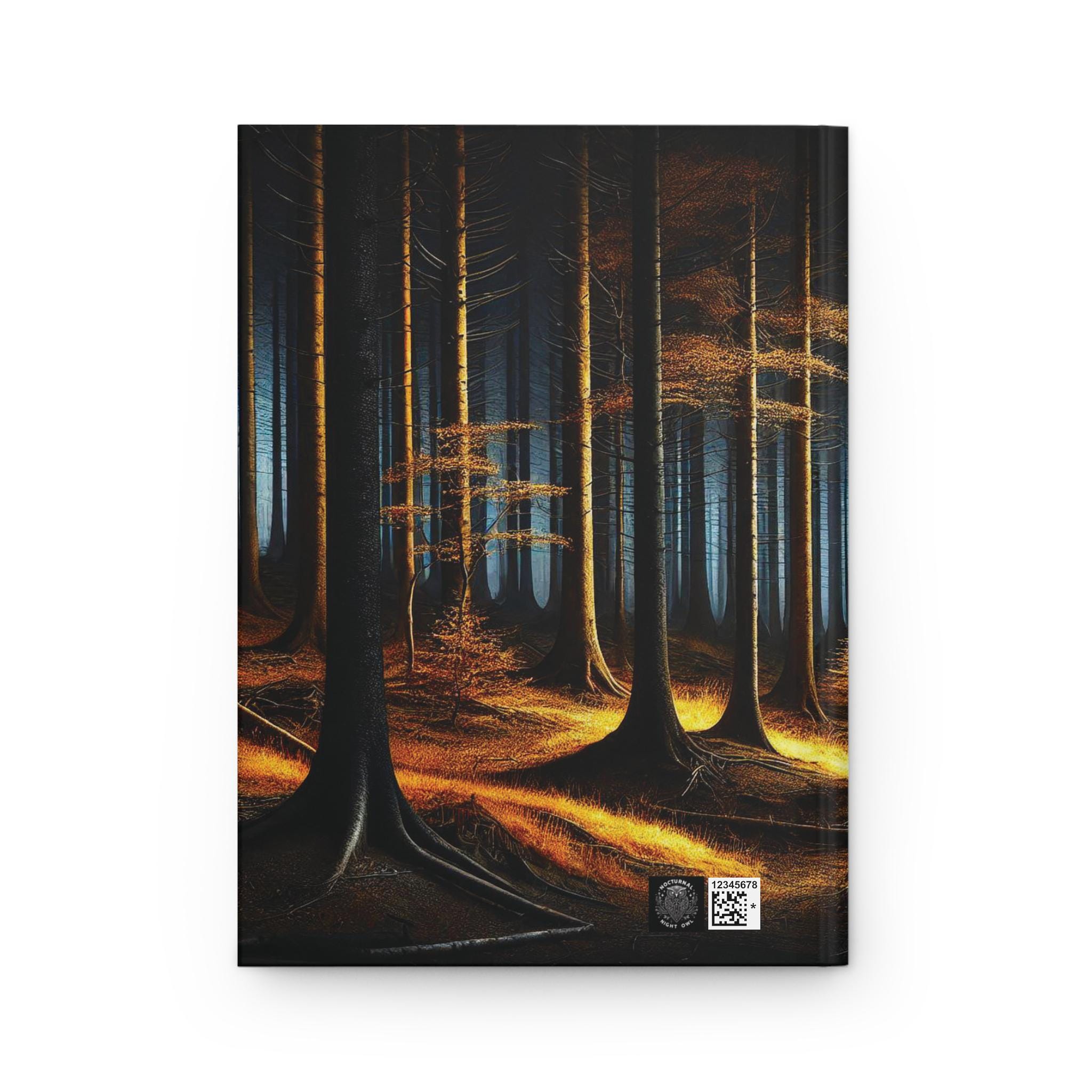 Forest Journal, Dark Nature Notebook, Woodland Writing Diary, Forest ...