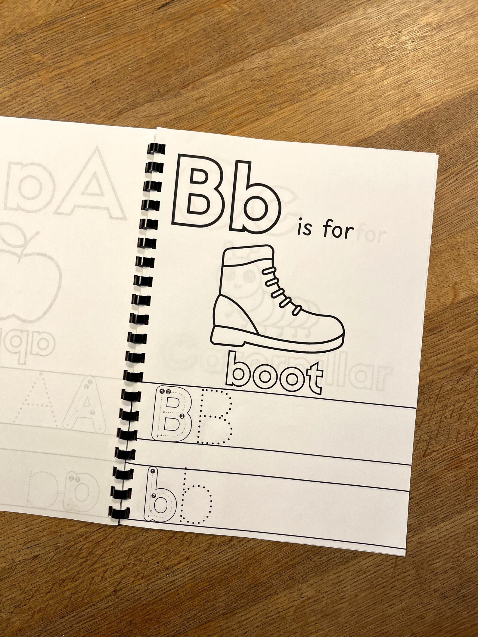 Personalised Alphabet Booklet|alphabet Colouring Booklet|letter ...