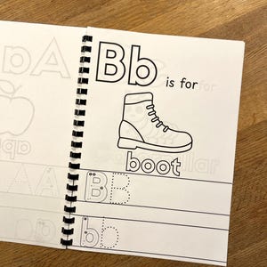 Personalised Alphabet Booklet|alphabet Colouring Booklet|letter ...