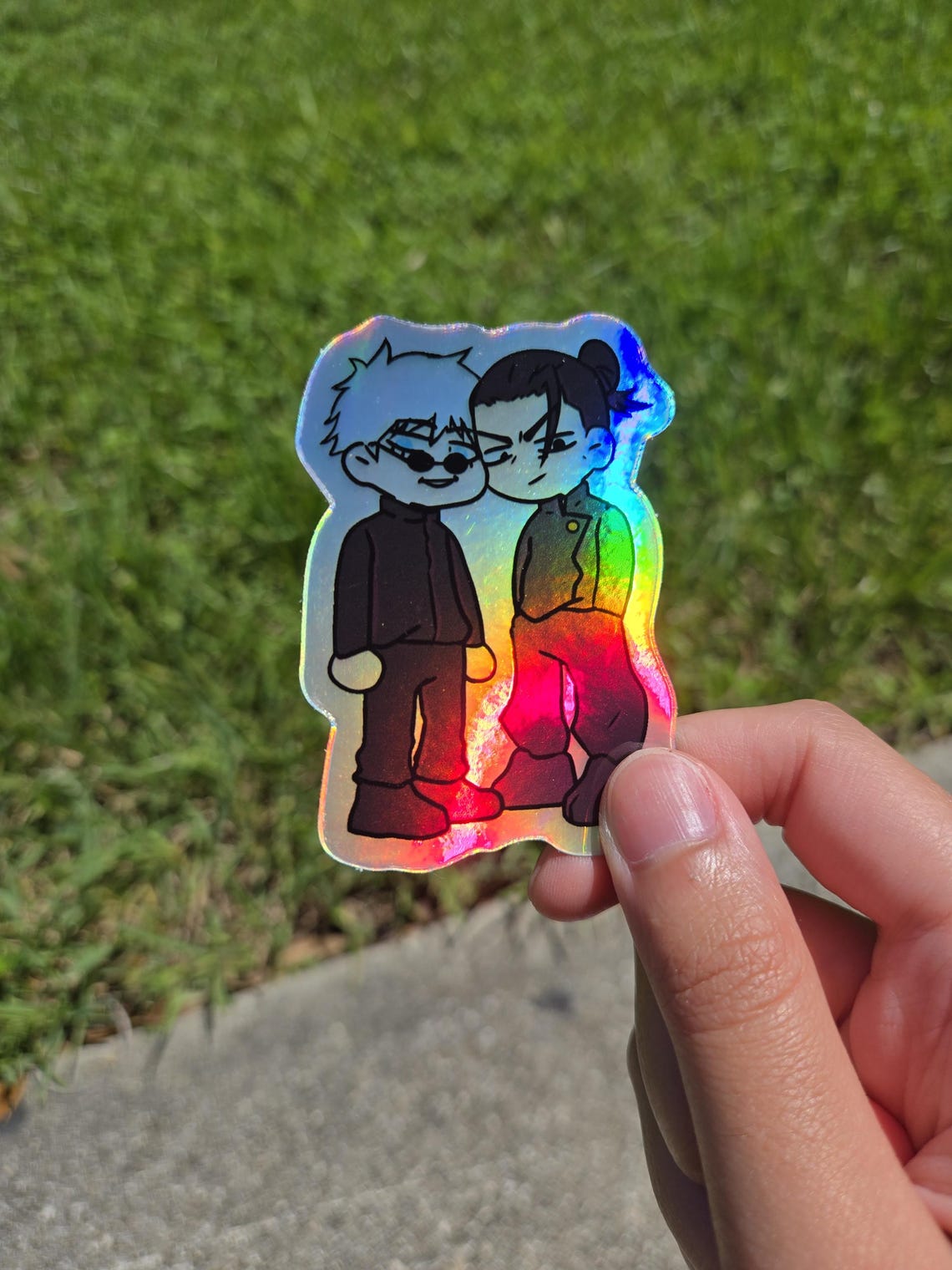 Jujutsu Kaisen Sticker, Gojo Sticker, Geto Sticker, Waterproof Vinyl ...