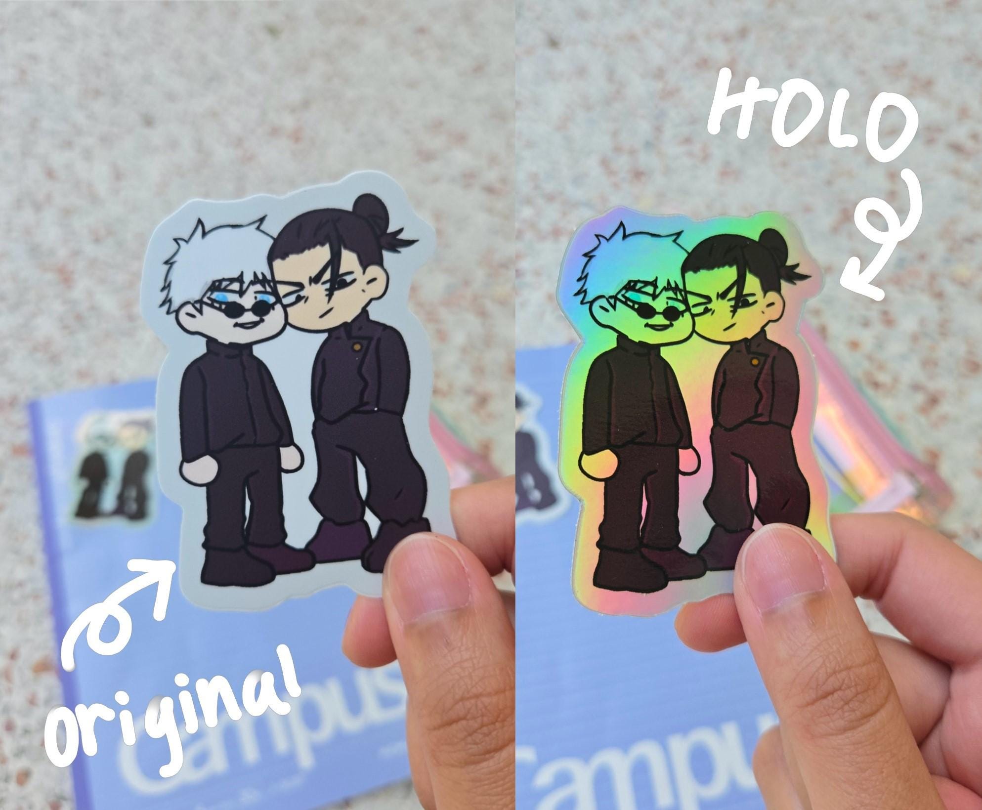 Jujutsu Kaisen Sticker, Gojo Sticker, Geto Sticker, Waterproof Vinyl ...