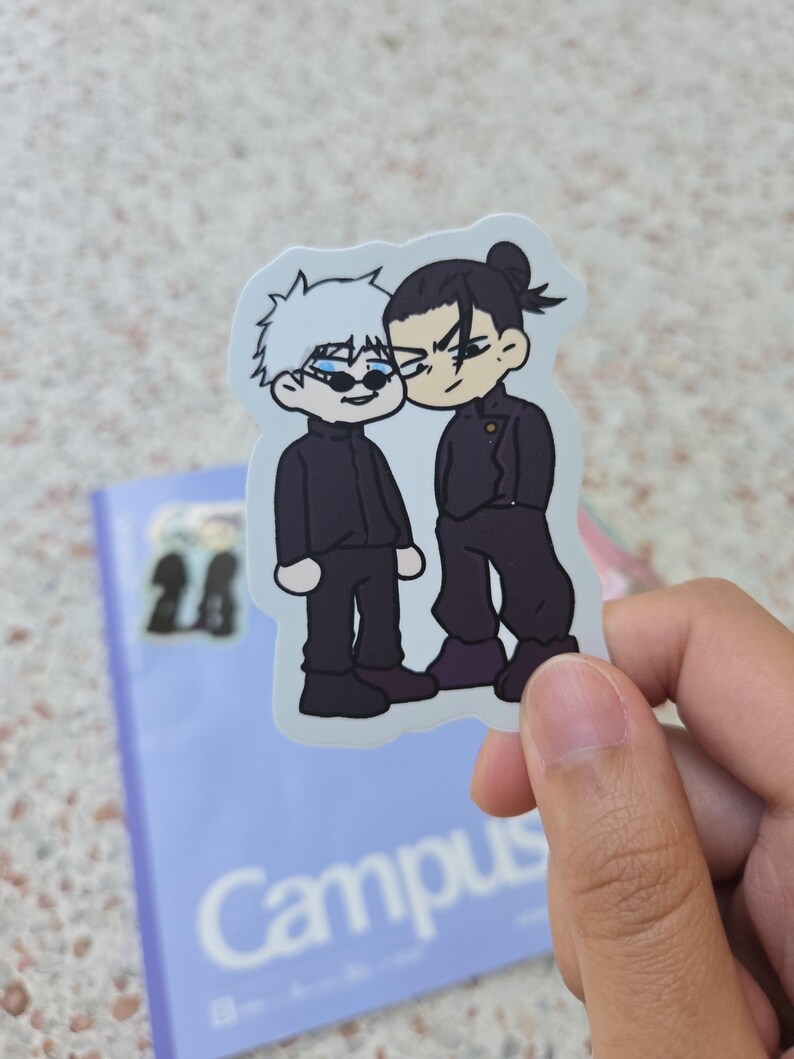 Jujutsu Kaisen Sticker, Gojo Sticker, Geto Sticker, Waterproof Vinyl ...
