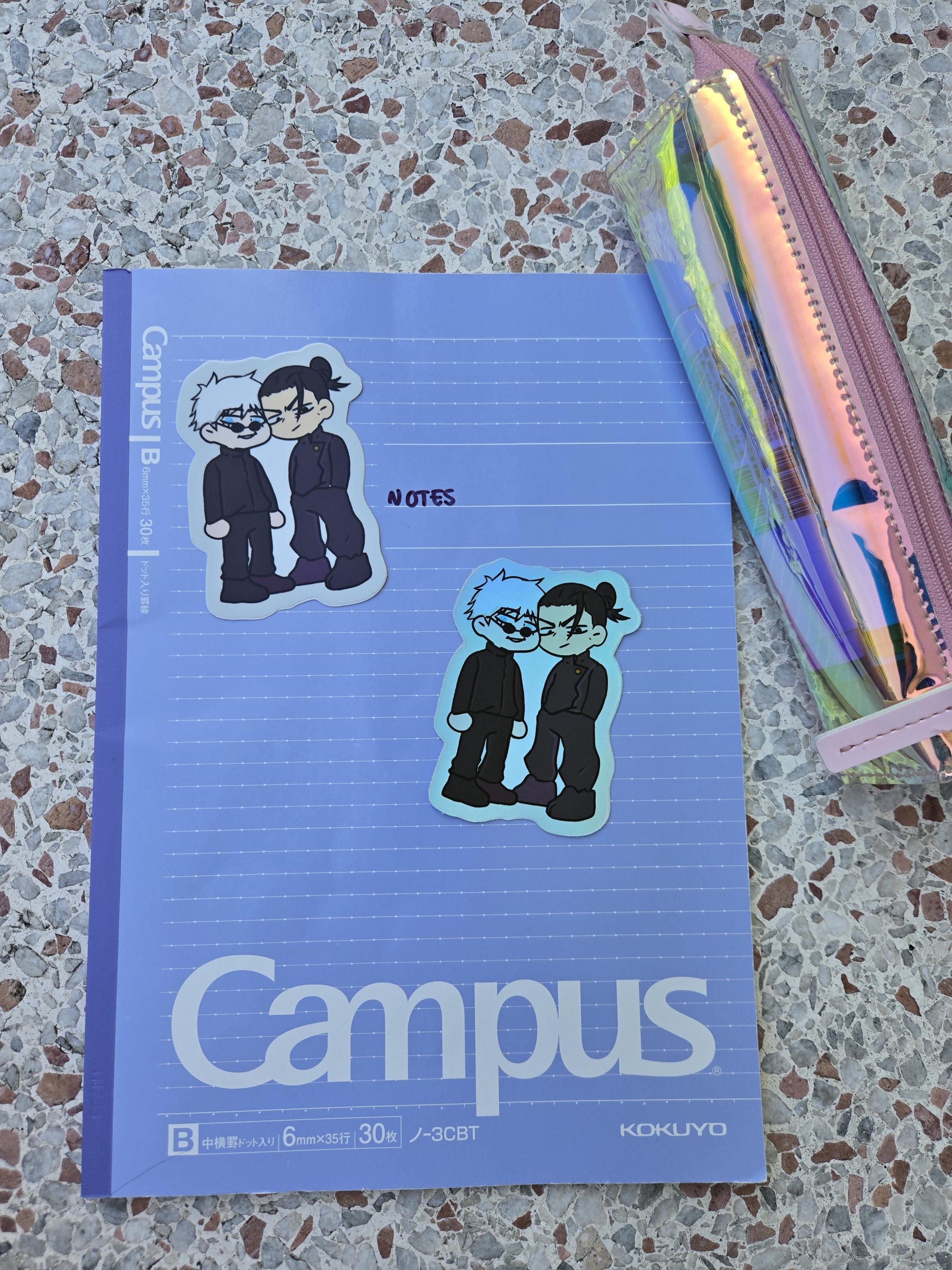 Jujutsu Kaisen Sticker, Gojo Sticker, Geto Sticker, Waterproof Vinyl ...