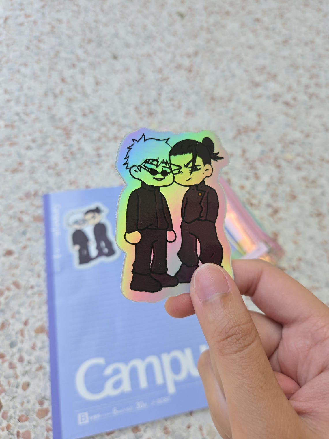 Jujutsu Kaisen Sticker, Gojo Sticker, Geto Sticker, Waterproof Vinyl ...