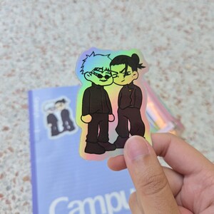 Jujutsu Kaisen Sticker, Gojo Sticker, Geto Sticker, Waterproof Vinyl ...
