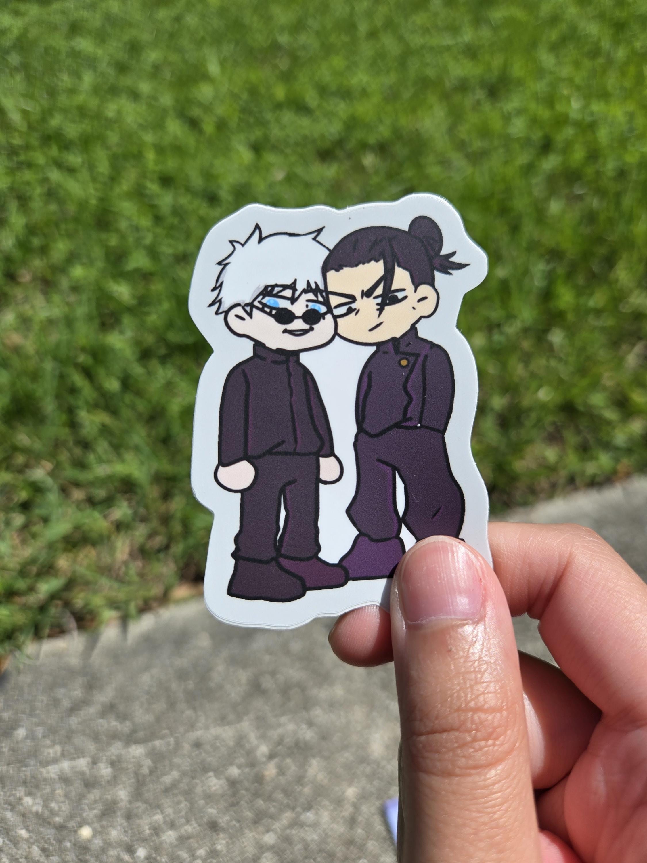 Jujutsu Kaisen Sticker, Gojo Sticker, Geto Sticker, Waterproof Vinyl ...