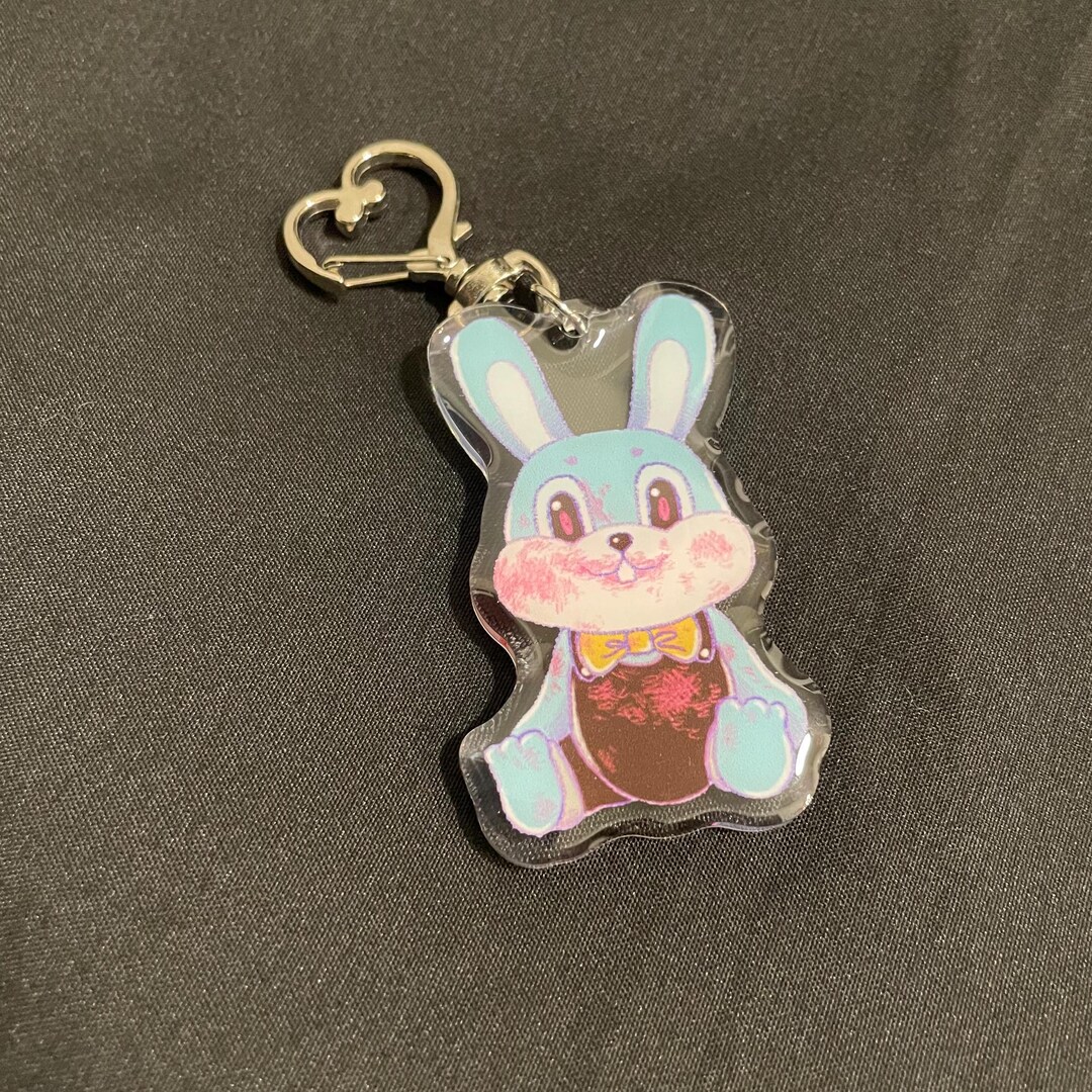 Silent Hill Robbie the Rabbit Fan Art (bloody Version, Blue Color ...