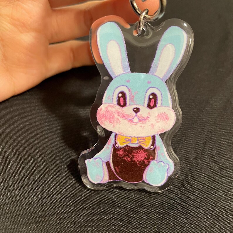 Silent Hill Robbie the Rabbit Fan Art (bloody Version, Blue Color ...