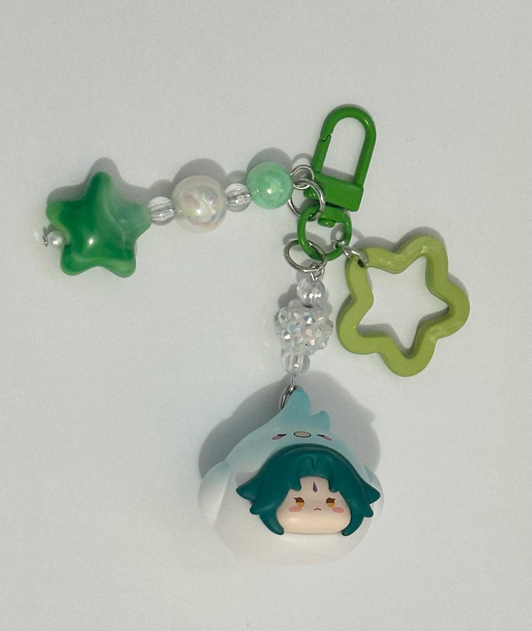 Genshin Impact Star Keychain - Xiao - Etsy