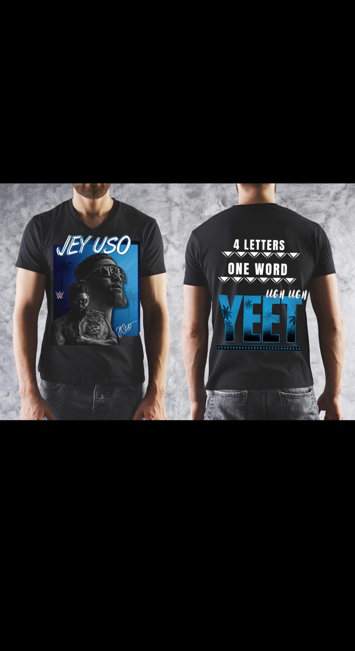 WWE Jey Uso Digital PNG | YEET Fan Art for Shirt, Poster, Sublimation ...