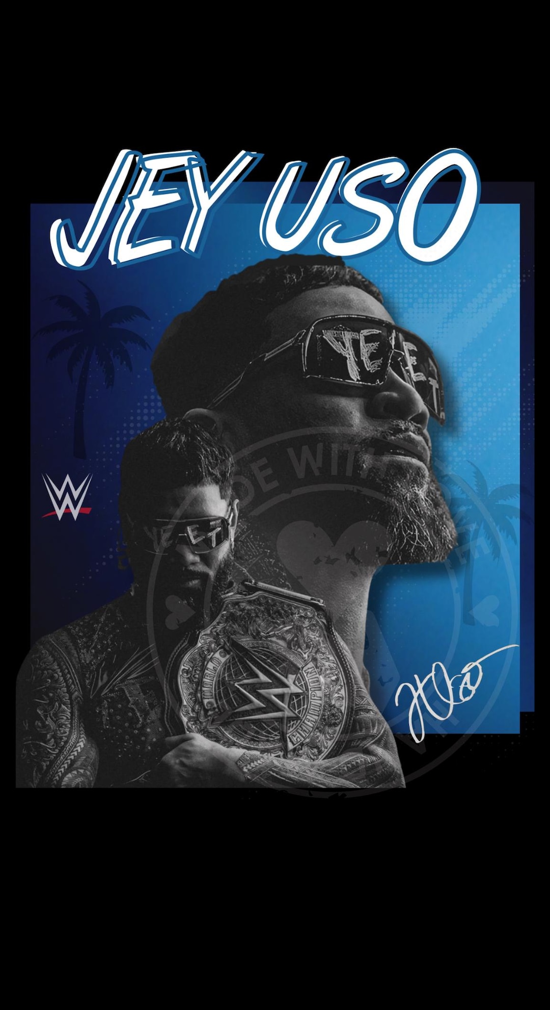 WWE Jey Uso Digital PNG | YEET Fan Art for Shirt, Poster & Wall Decor ...