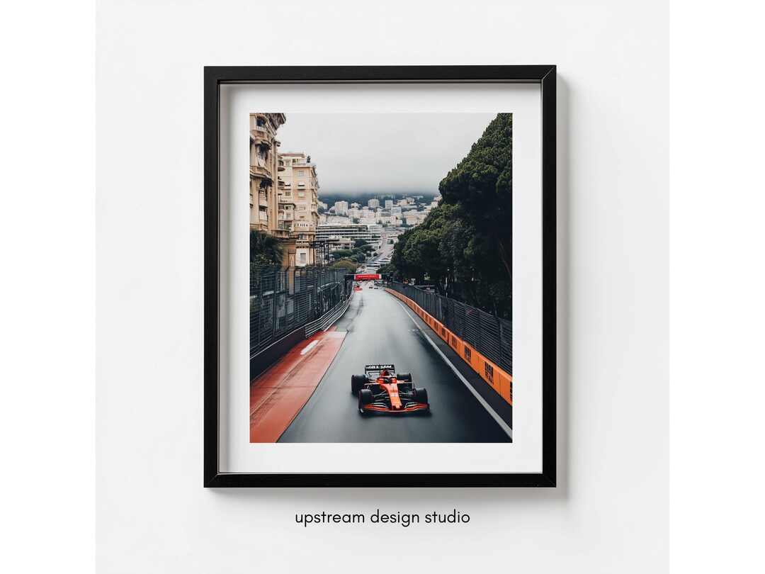 Formula One F1 Digital Art Print Racing Car Wall Art, Motorsport Decor ...