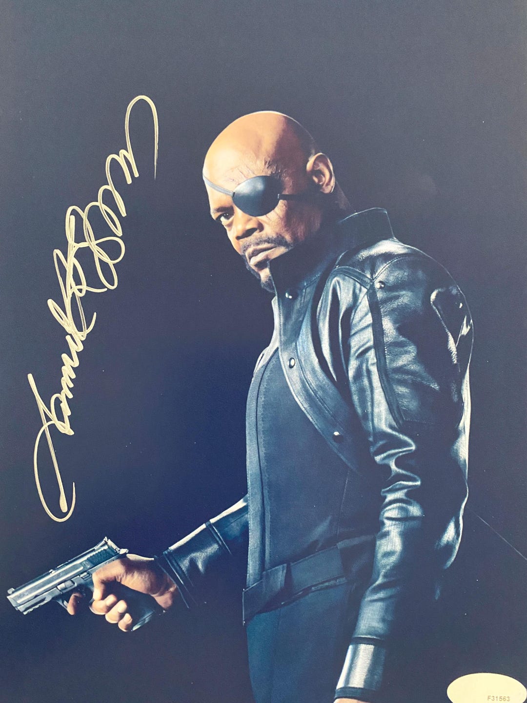 Samuel L. Jackson Original Autographed Photo Framed - Etsy