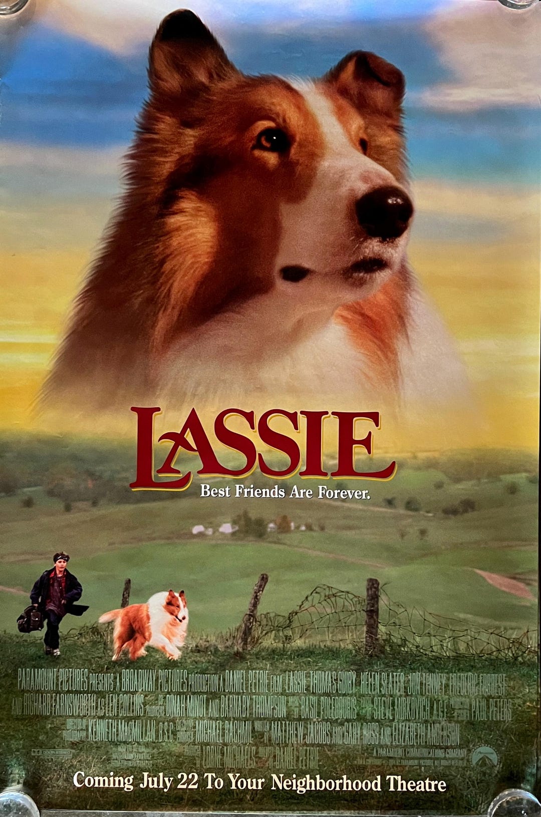 Lassie Original Movie Poster - Etsy
