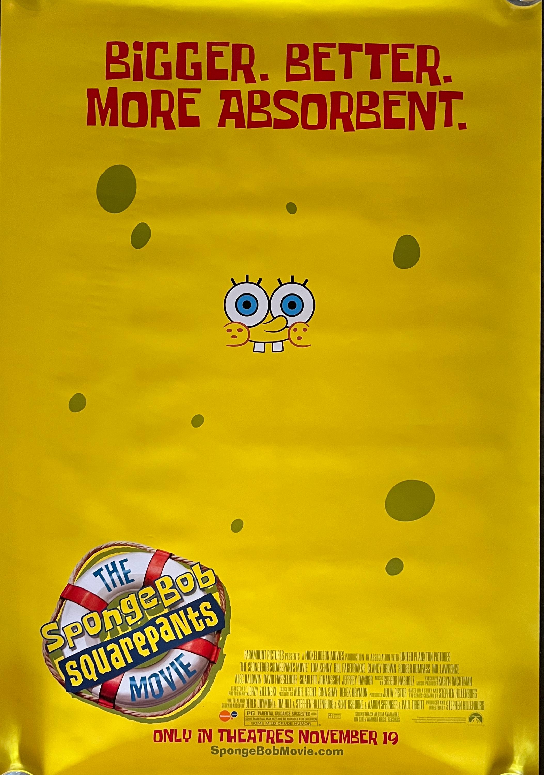 Spongebob Squarepants 2004 Original Movie Poster - Etsy