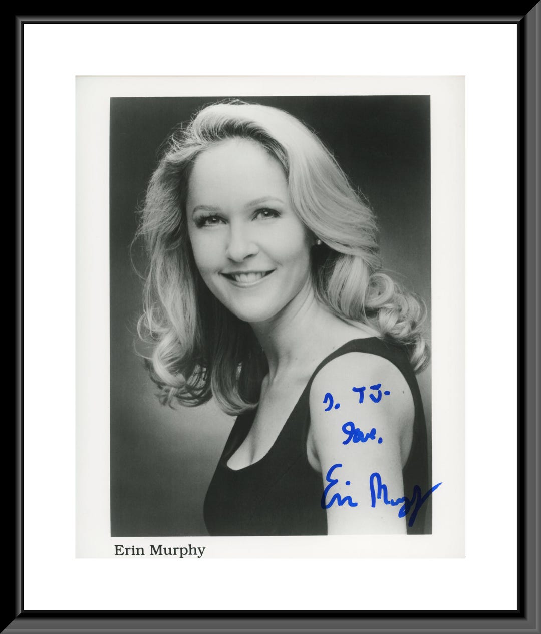 Bewitched Erin Murphy Original Autographed Photo - Framed - Etsy