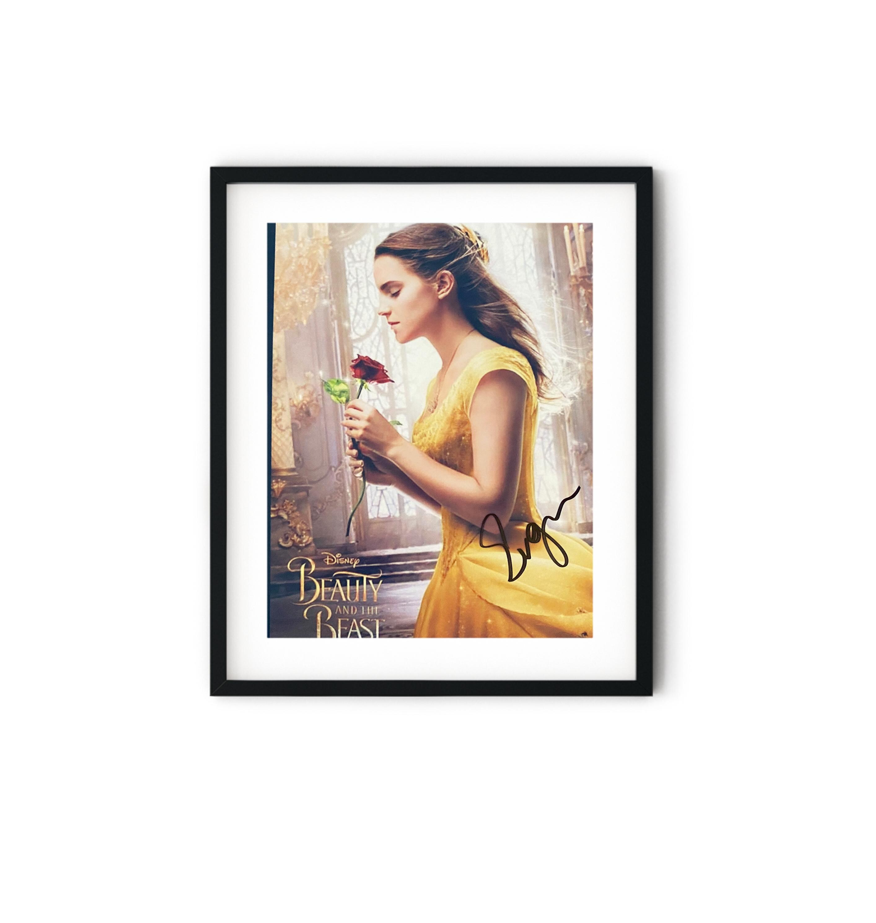 Beauty and the Beast Emma Watson Original Autographed Movie Photo ...
