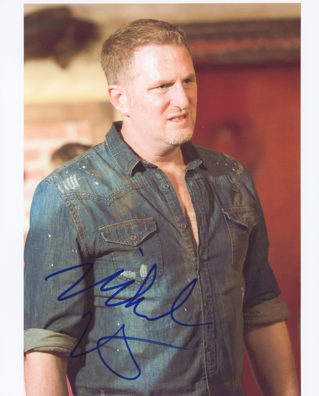 Michael Rapaport Original Autographed Photo - Framed - Etsy