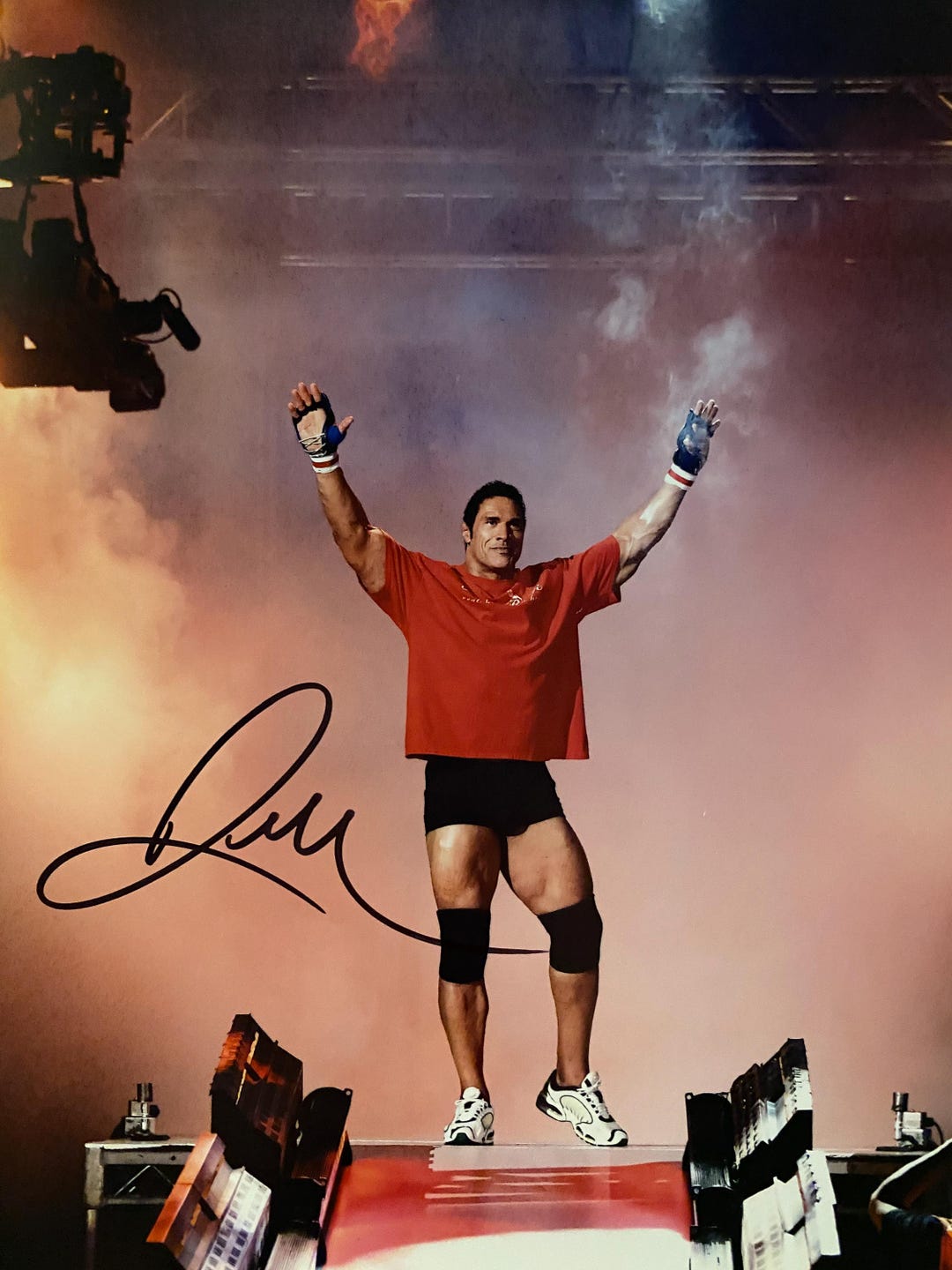 The Rock Dwayne Johnson Original Autographed Photo - Framed - Etsy UK