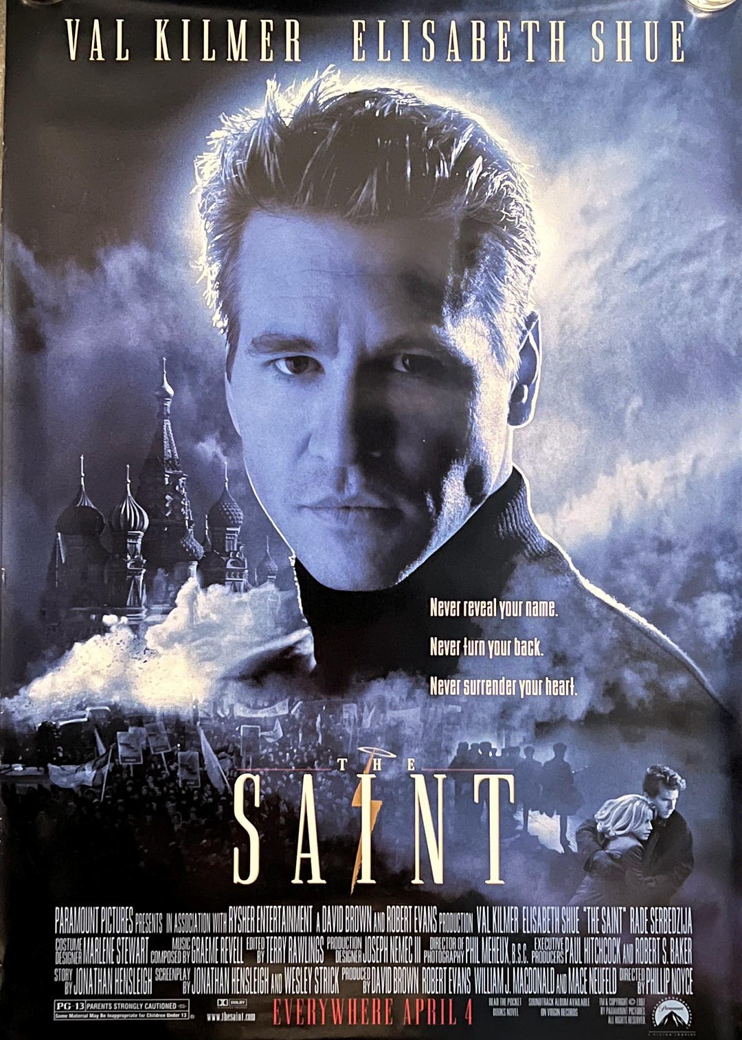 The Saint 1996 Original Movie Poster - Etsy