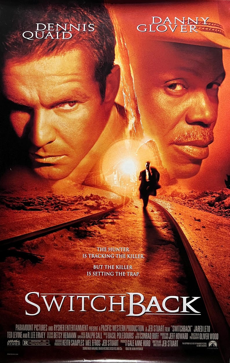 Switchback 1997 Original Movie Poster - Etsy