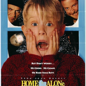 Home Alone Original 1990 Double-sided Vintage One Sheet Poster - Etsy