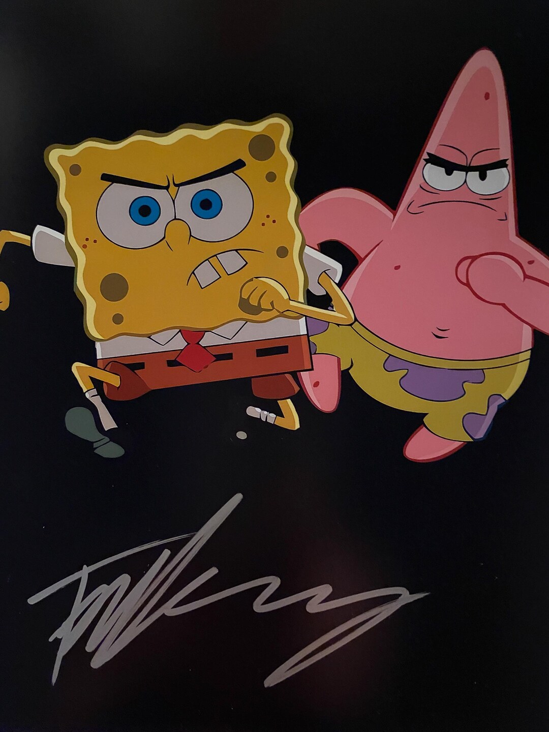 Spongebob Squarepants Tom Kenny Original Autographed Photo - Framed ...