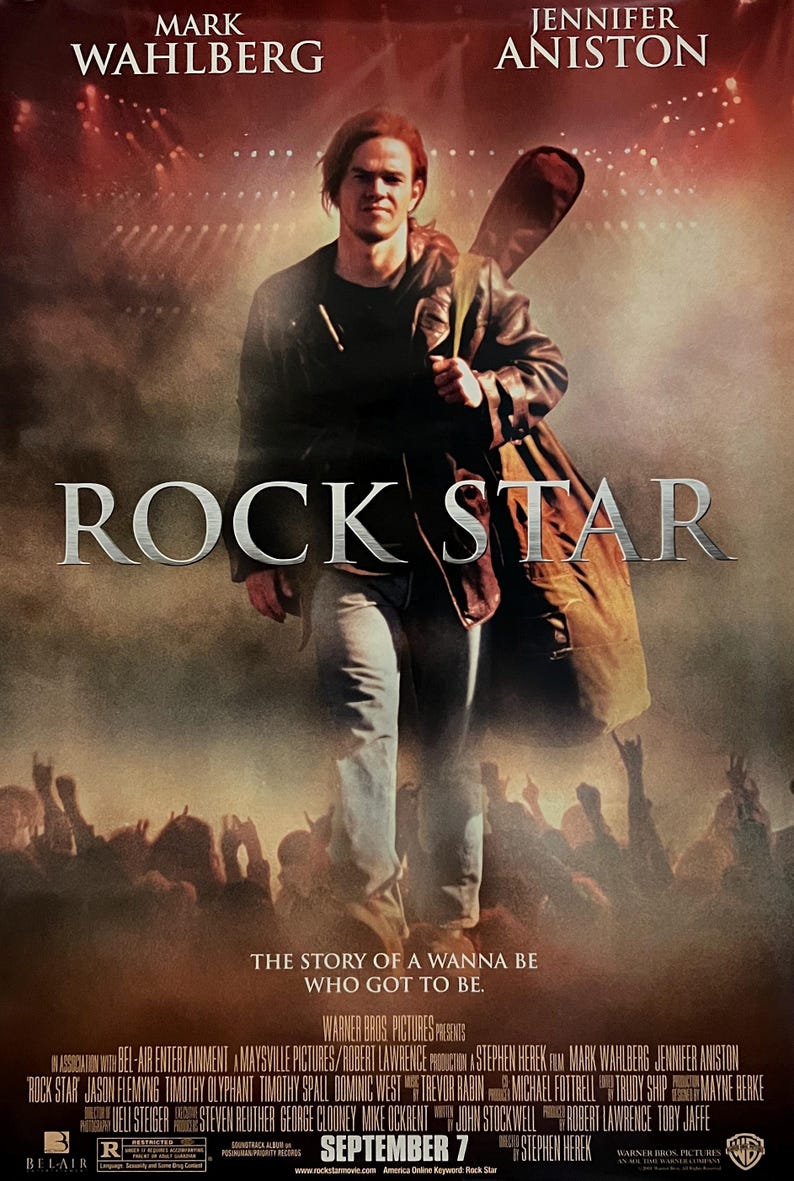 Rock Star 2001 Original Movie Poster - Etsy