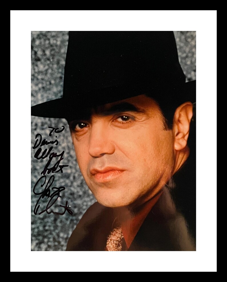 A Bronx Tale Chazz Palminteri Original Autographed Photo - Framed - Etsy