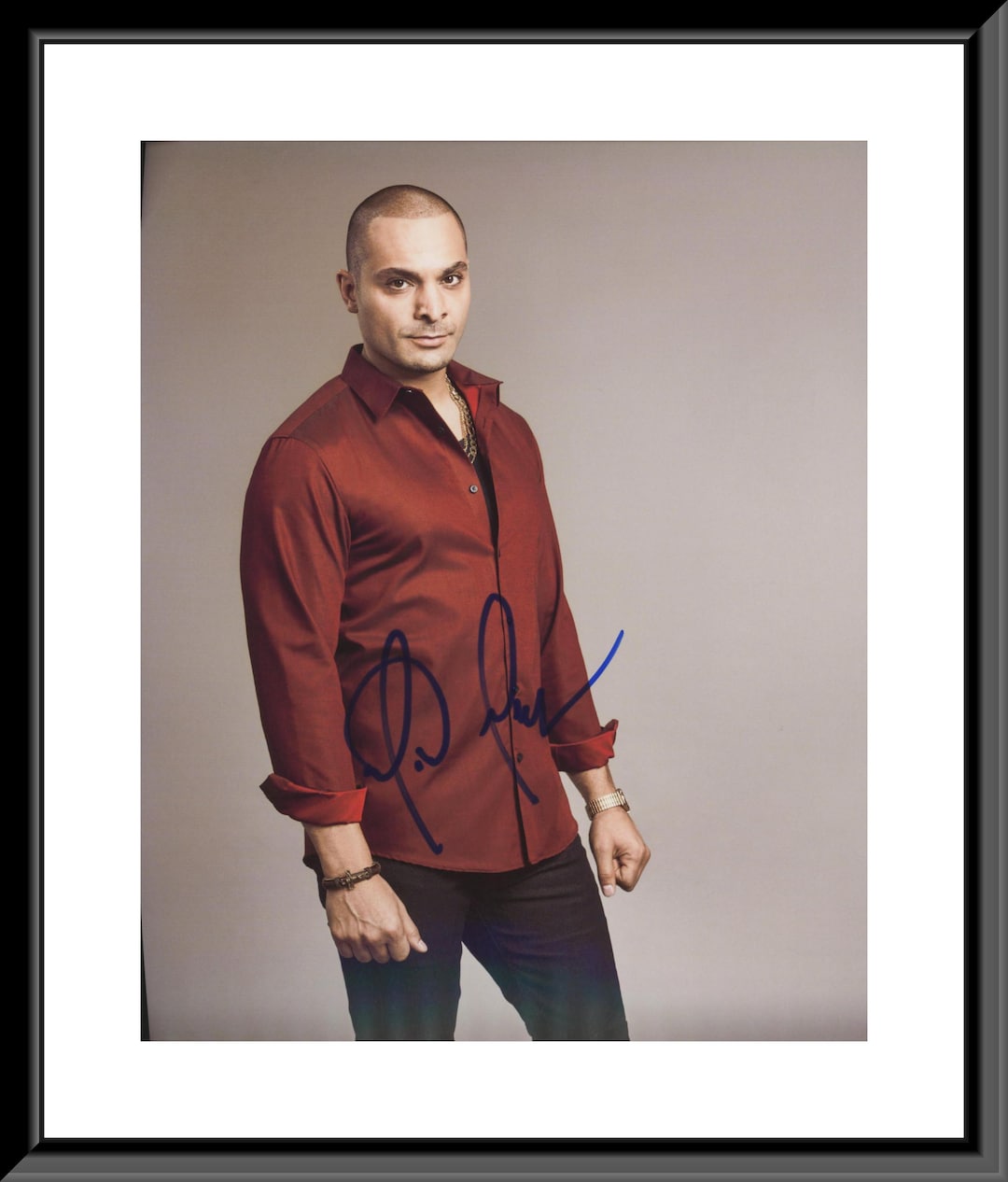 Michael Mando Original Autographed Photo - Framed - Etsy