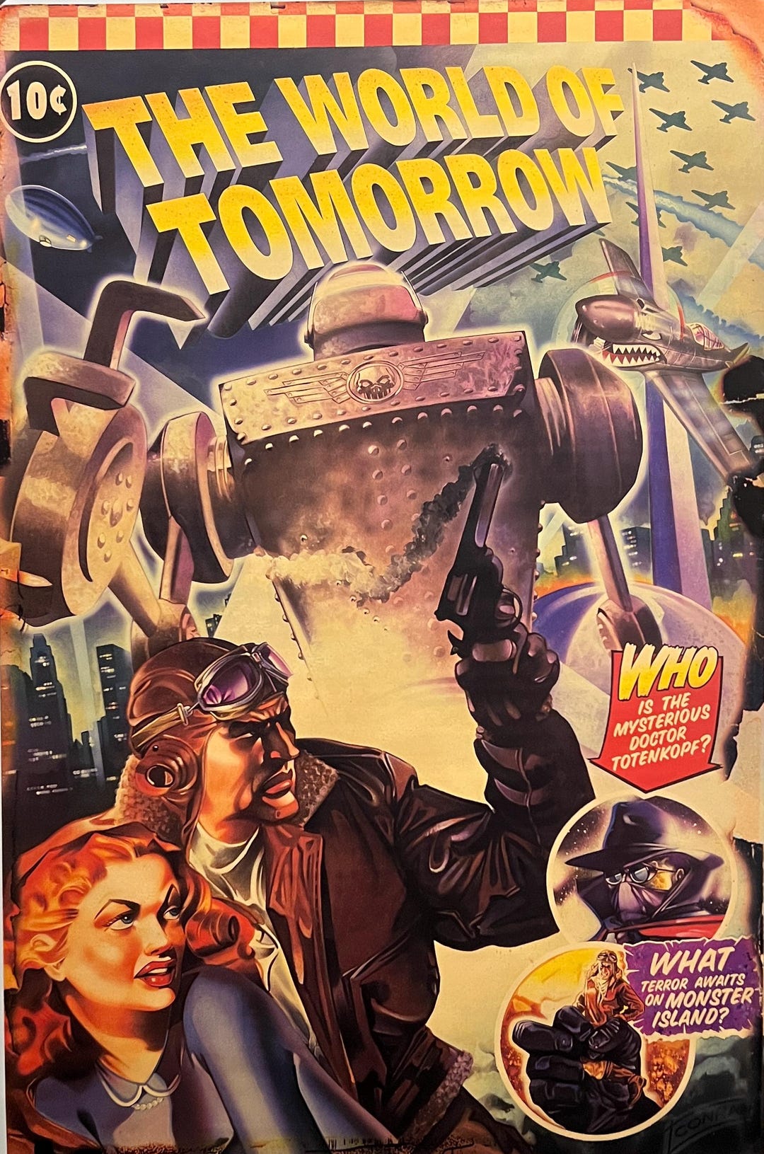 Sky Captain and the World of Tomorrow 2004 Original Movie Poster - Etsy