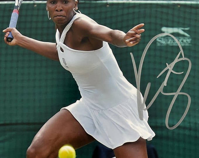 Tennis Legend Venus Williams Original Autographed Photo - Framed - Etsy