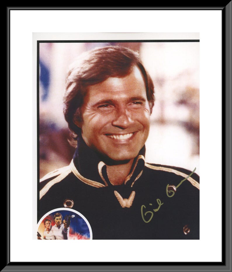 Buck Rogers Gil Gerard Autographed Photo - Framed - Etsy