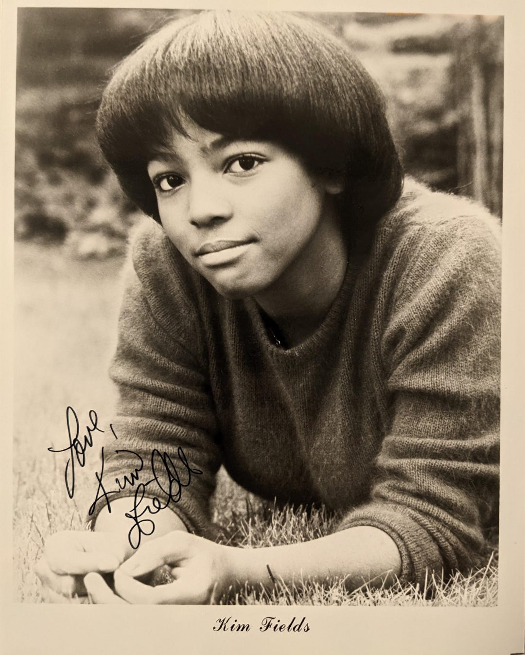 Kim Fields Original Autographed Photo - Framed - Etsy