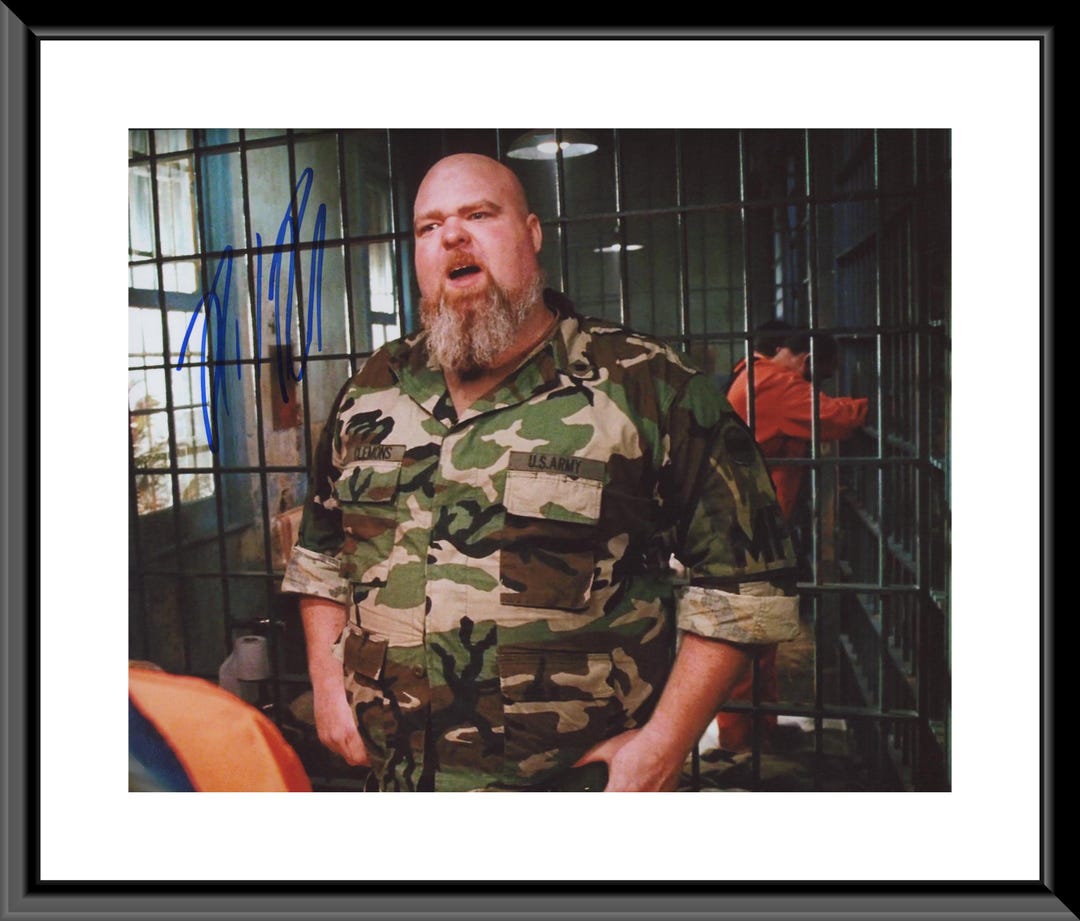 WWF Wrestler Randal Reeder Autographed Photo - Framed - Etsy