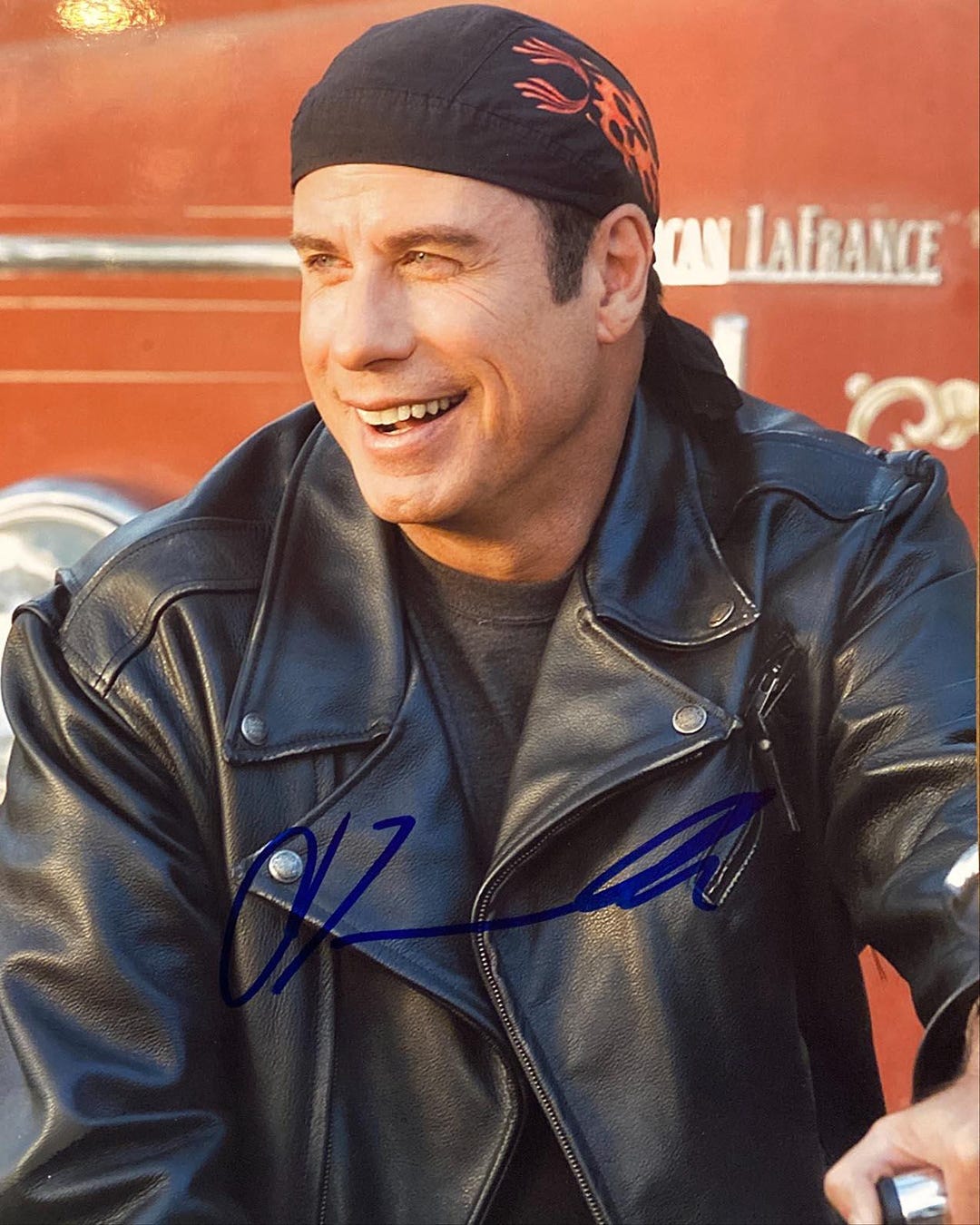 Wild Hogs John Travolta Original Autographed Photo - Framed - Etsy