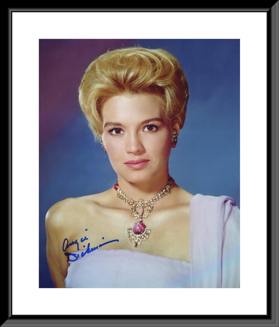 Angie Dickinson Original Autographed Photo - Framed - Etsy