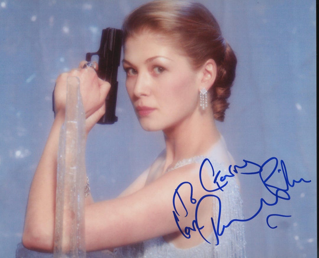 Jack Reacher Rosamund Pike Original Autographed Photo - Framed - Etsy ...