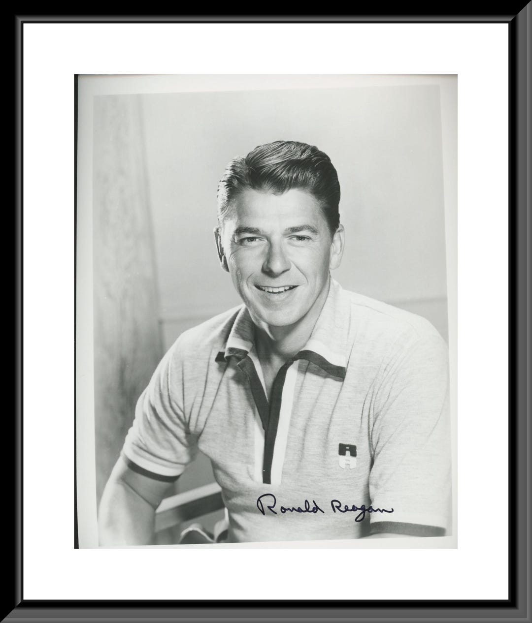 Ronald Reagan Signed Photo Autographed Photo Framed - Etsy