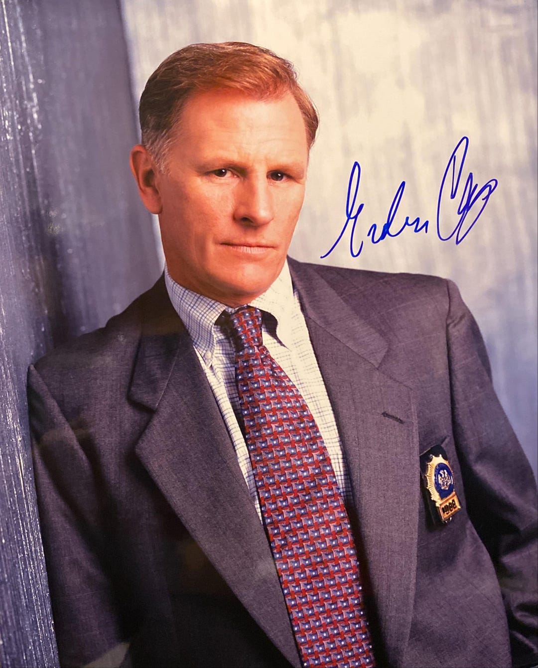 NYPD Blue Gordon Clapp Original Autographed Photo - Framed - Etsy