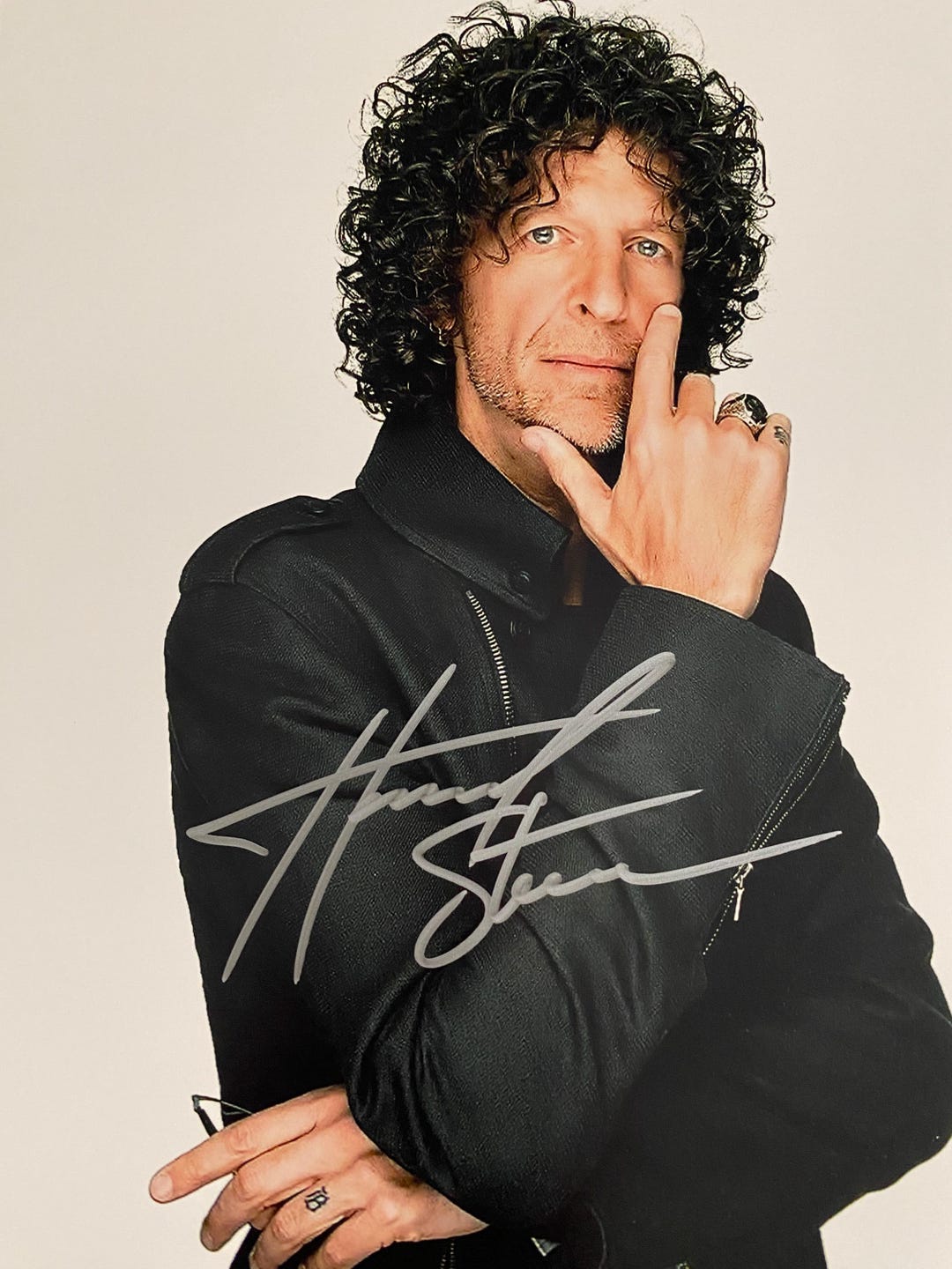 Radio Host Howard Stern Original Autographed Photo - Framed - Etsy