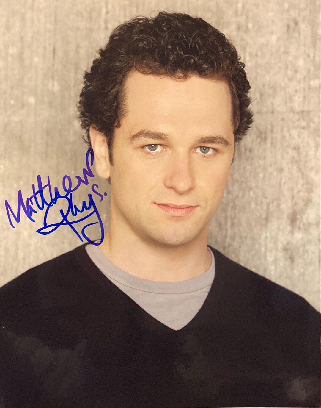 The Americans Matthew Rhys Original Autographed Photo - Framed - Etsy