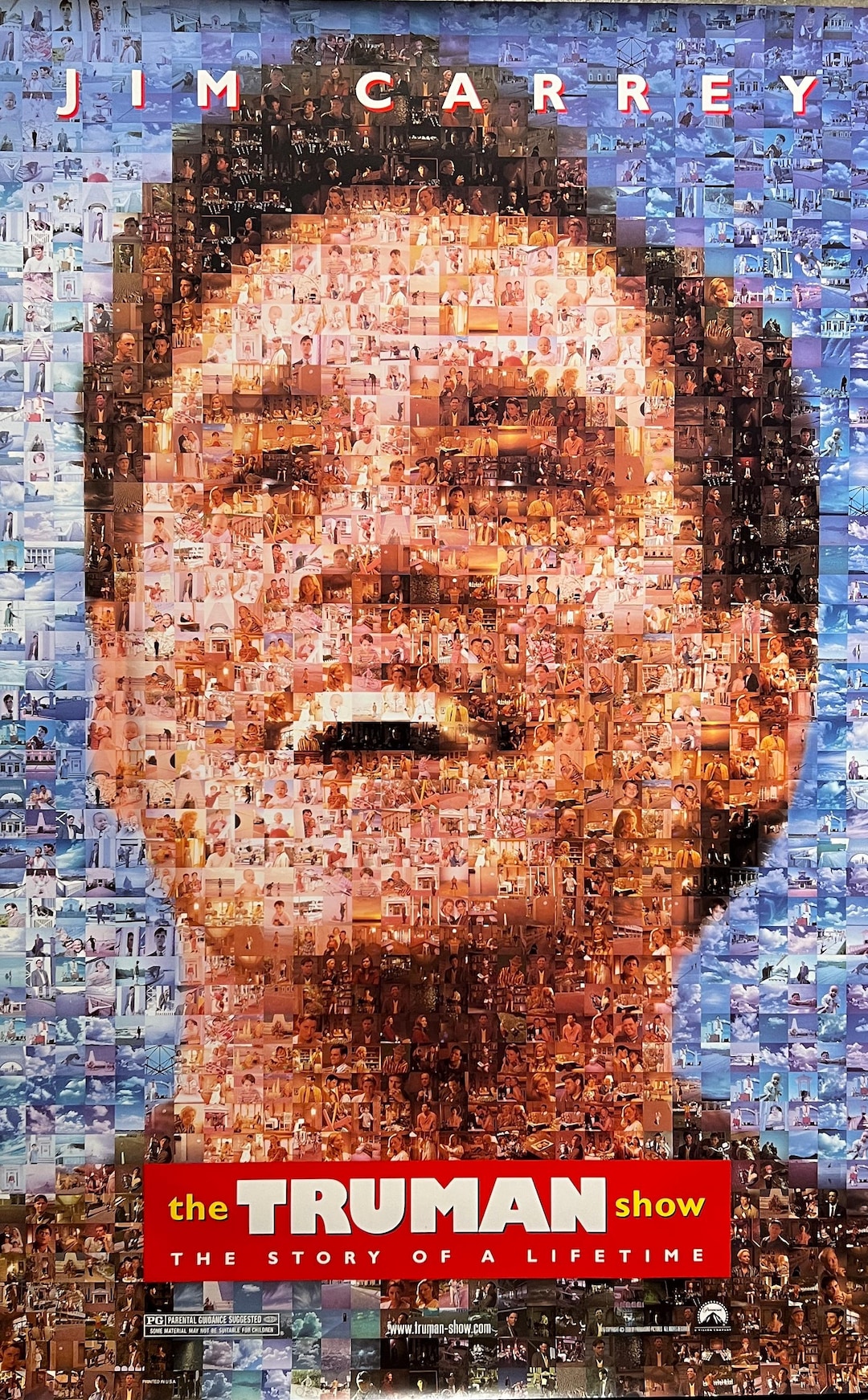 The Truman Show 1998 Double-sided Original Movie Poster - Etsy