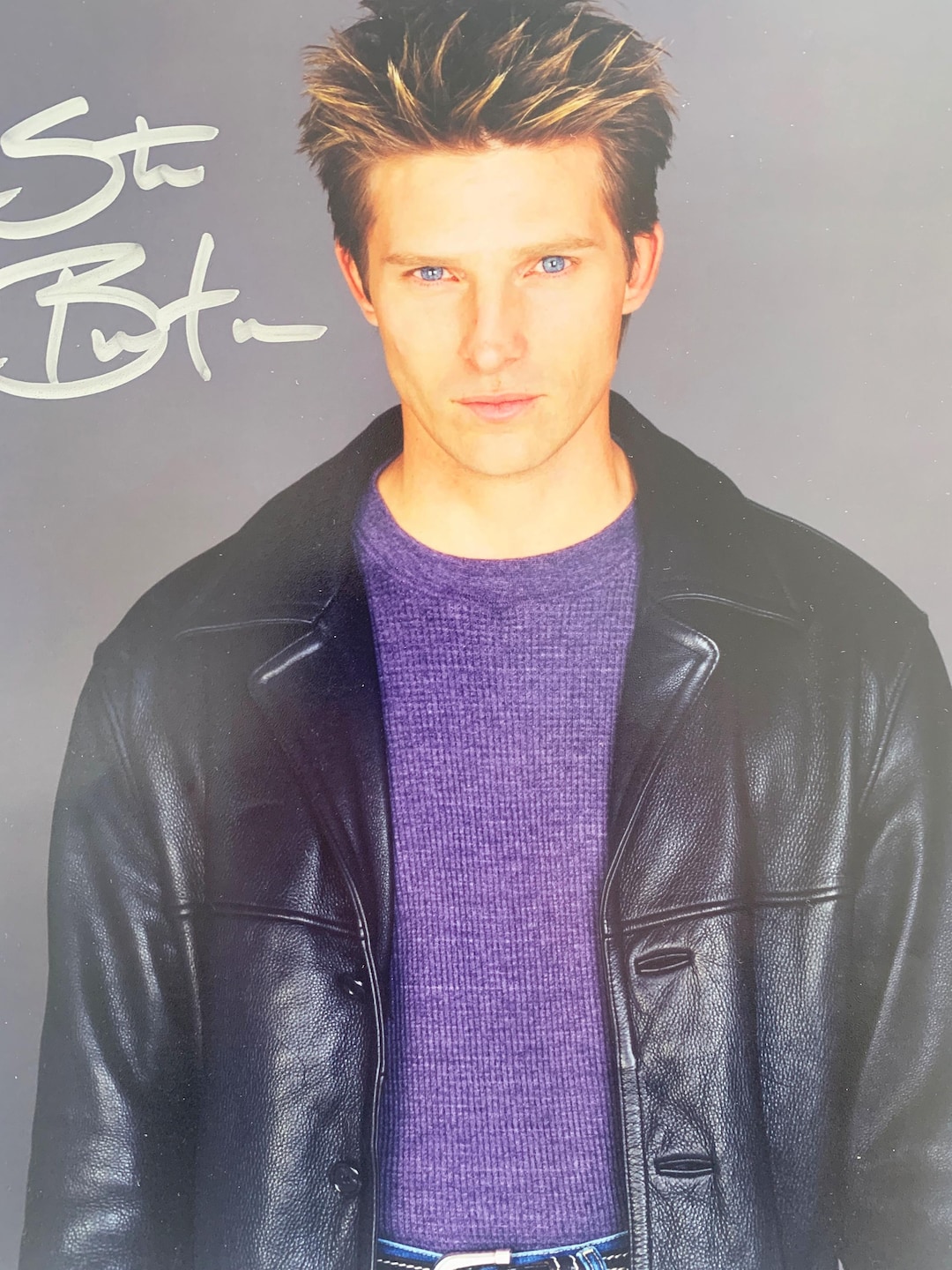 Soap Opera Star Steve Burton Original Autographed Photo - Framed - Etsy