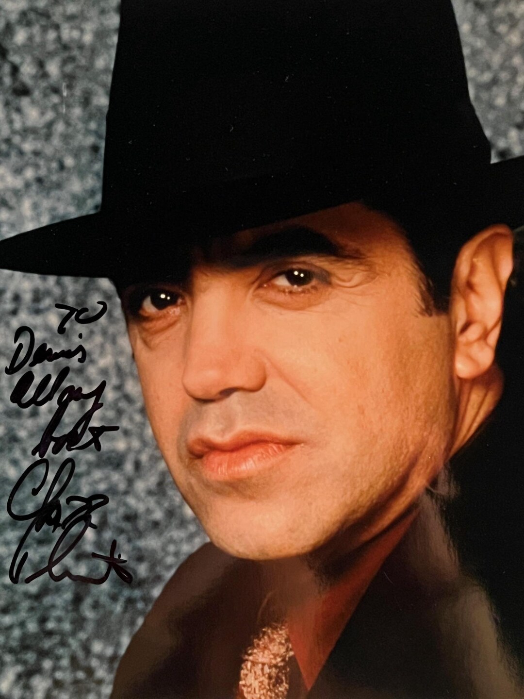A Bronx Tale Chazz Palminteri Original Autographed Photo - Framed - Etsy