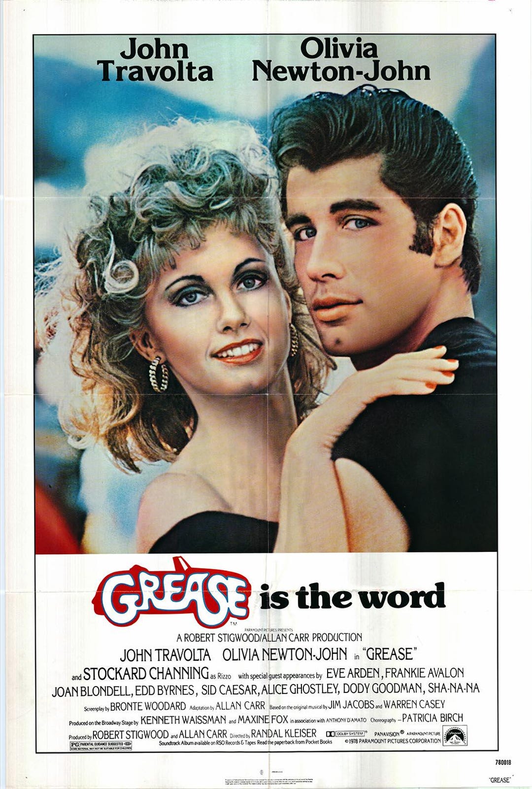 Grease Original 1978 Vintage One Sheet Poster - Etsy