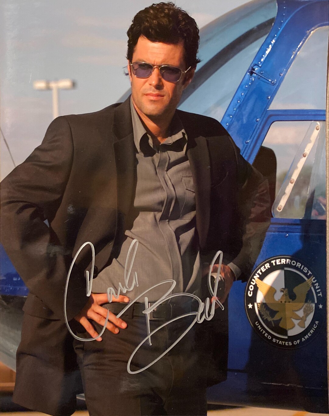 24 Carlos Bernard Original Autographed Photo - Framed - Etsy